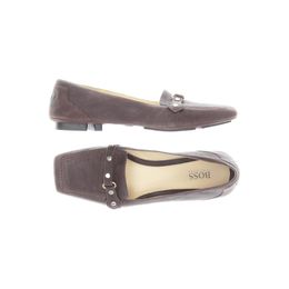 BOSS by Hugo BOSS Damen Ballerinas, braun, Gr. 38