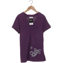 Ulla Popken Damen T-Shirt, flieder, Gr. 38