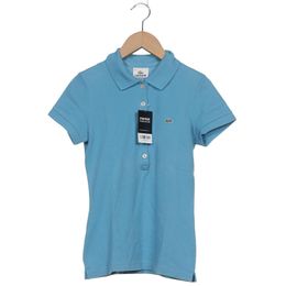 Lacoste Damen Poloshirt, blau, Gr. 36