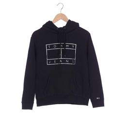 Tommy Jeans Damen Kapuzenpullover, schwarz, Gr. 42