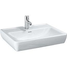 Laufen Pro A Waschtisch 8189530001091 65 x 48 cm, weiß, mit Überlauf, ohne Hahnloch