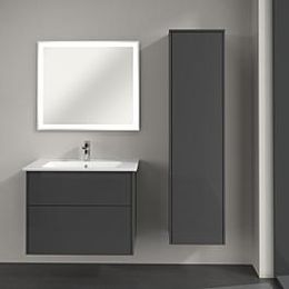 Villeroy & Boch Villeroy & Boch Finero Hochschrank C53201FP 404 x 1546 x 352 mm, Glossy Grey, Anschlag rechts