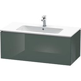 Duravit L-Cube Waschtischunterbau LC614203838 Dolomiti Grey Hochglanz, 102x40x48,1cm, 1 Auszug