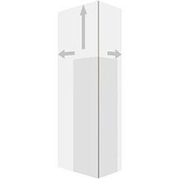 Duravit L-Cube Hochschrank LC1171L1818 50x24,3x176cm, Tür links, weiß matt