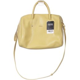 Furla Damen Handtasche, gelb, Gr.