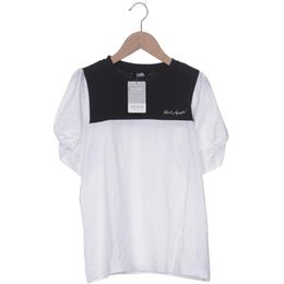 K by KARL LAGERFELD Karl by Karl Lagerfeld Damen T-Shirt, weiß, Gr. 38