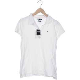 Tommy Hilfiger Damen Poloshirt, weiß, Gr. 42