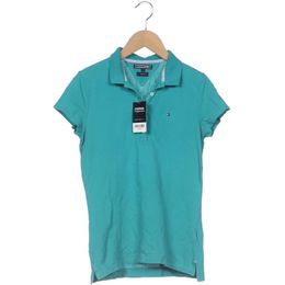 Tommy Hilfiger Damen Poloshirt, türkis, Gr. 36