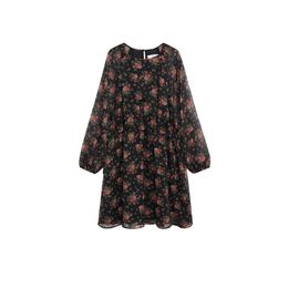 Mango Kleid 'Maura' Damen Größe 42 grün / rot / schwarz Winterkleid