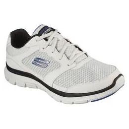 Sneaker Skechers "FLEX ADVANTAGE 4.0" Gr. 42, weiß Herren Schuhe mit leichtem Profil, Freizeitschuh, Halbschuh, Schnürschuh