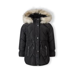 MINOTI Winterjacke M&auml;dchen Gr&ouml;&szlig;e 128/134 schwarz