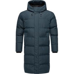 Ragwear Winter Coat 'Nordwey' male Blue size XXL