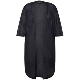 Ulla Popken Knit Cardigan female Blue size 62-64