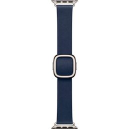 Apple Smartwatch-Armband "Moderne Schließe" Uhrenarmbänder Gr. 13,5-15cm, blau (tiefblau)