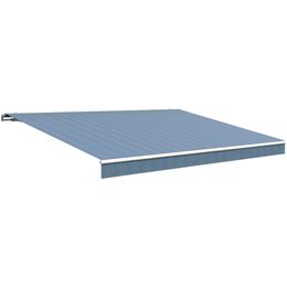 Gelenkarmmarkise Wismar "Classic" Markisen Gr. 500 cm, 400 cm, blau