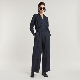 G-Star Raw Tailored Wrap Jumpsuit - Dunkelblau - Damen