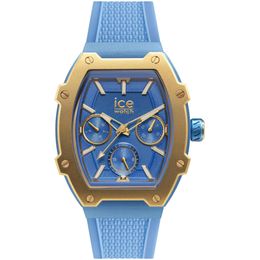 Ice Watch Multifunktionsuhr ICE-WATCH "ICE boliday summer - Alu Small MT" Armbanduhren blau (hellblau) Damen Quarzuhr, Armbanduhr, Damenuhr, Datum, 1224-Stunden-Anzeige