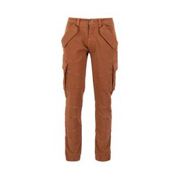 Cargohose Alpha Industries "Alpha Industries Men - Pants Combat Pant LW" Gr. 33, Normalgrößen, braun (hazel brown) Herren Hosen