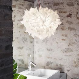 Slamp VELI FOLIAGE SUSPENSION Pendelleuchte mit rotem Kabel, VELSS00FLG01R00000EU,