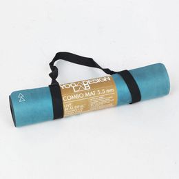 TK Maxx Blaue Atlas Yogamatte 178x61cm