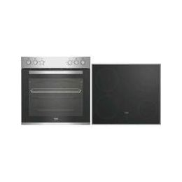 Beko BBUC12020X, Herdset edelstahl