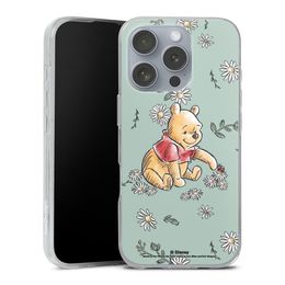 DeinDesign iPhone 16 Pro Handy Silikon H&uuml;lle Case transparent Handyh&uuml;lle Disney Winnie The Pooh Official Licensed Product Silikon Case