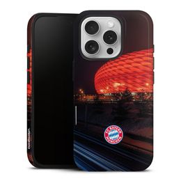 DeinDesign iPhone 16 Pro Handy Panzer Handyh&uuml;lle robuste Outdoor H&uuml;lle Schutzh&uuml;lle gl&auml;nzend Fc Bayern M&uuml;nchen Stadium Fcb Tough Case