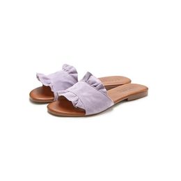 Lascana Pantolette violett Gr. 40 für Damen