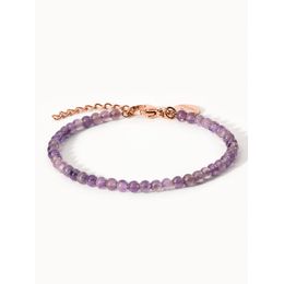 PURELEI Amethyst Armband, verstellbare Länge