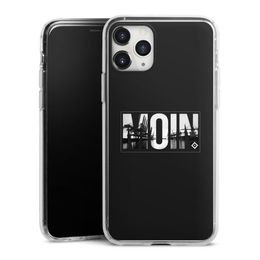 DeinDesign iPhone 11 Pro Max Handy Silikon H&uuml;lle Case transparent Handyh&uuml;lle Hamburger Sv Hsv Official Licensed Product Silikon Case