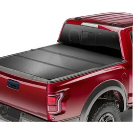 Dreifach faltbare Ladeflächenabdeckung, kompatibel mit 2019-2024 Chevy Silverado gmc Sierra 1500 (nicht passend für 19-24 Classic) 5'8' Ladefläche,