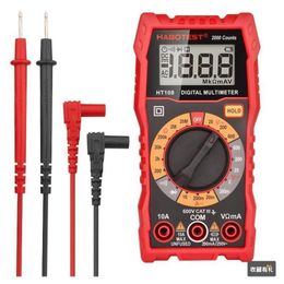 1-teiliges Digitalmultimeter, Digitalmultimeter, Multifunktions-Zählvoltmeter, elektrischer Tester, Ohmmeter, misst AC/DC-Spannung, Gleichstrom,