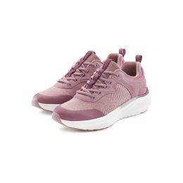 Lascana Sneaker 'Schnürhalbschuh' lila Gr. 35 für Damen