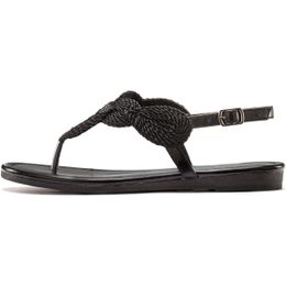 Lascana Damen Zehentrenner, schwarz, Gr&ouml;&szlig;e 39