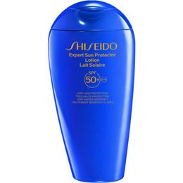 Shiseido Expert Sun Protector Lotion SPF 50+ Sonnenlotion für Gesicht und Körper SPF 50+ 300 ml