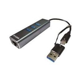 DLink DUB-2332, Dockingstation USB-A, RJ-45
