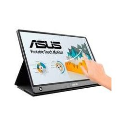 ASUS ZenScreen Touch MB16AMTR, LED-Monitor 39.6 cm (15.6 Zoll), schwarz, FullHD, IPS, Touchscreen
