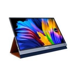 ASUS ZenScreen MQ16AHE, OLED-Monitor 39.6 cm (15.6 Zoll), silber, FullHD, HDR, USB-C