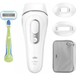 Braun IPL Silk-expert Pro PL3122, Haarentferner weiß/silber