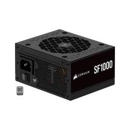 Corsair SF1000, PC-Netzteil schwarz, 1x 12VHPWR, 3x PCIe, Kabelmanagement, 1000 Watt