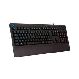 Logitech G213 Prodigy, Gaming-Tastatur schwarz, DE-Layout, Rubberdome