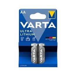 Varta Lithium, Batterie 2 St&uuml;ck, AA