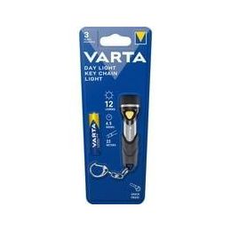 Varta Day Light Key Chain Light, Taschenlampe schwarz/silber