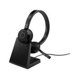 Jabra Evolve 65 TE - USB-A MS Stereo, Headset Stereo, USB-A, Bluetooth, MS, mit Ladestation