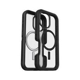 Otterbox Defender XT, Handyh&uuml;lle schwarz/transparent, iPhone 16, MagSafe