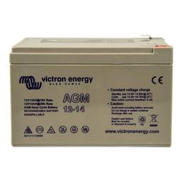 VICTRON ENERGY AGM 12V 14Ah Deep-Cycle Batterie BAT212120086 Bleiakku 12 V 14 Ah Blei-Gel (B x H x T) 151 x 101 x 98 mm Wartungsfrei