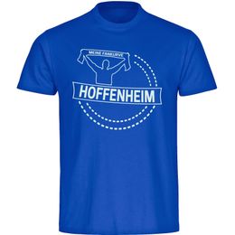 multifanshop Kinder T-Shirt - Hoffenheim - Meine Fankurve - Druck weiß - Kind