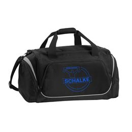 multifanshop® Sporttasche - Schalke - Meine Fankurve - Druck blau