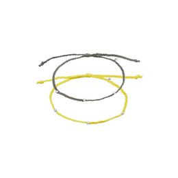 Elli Foot Jewelry 'Boho' female Yellow, Silver size 22
