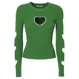 Influencer Sweater female Green size M
